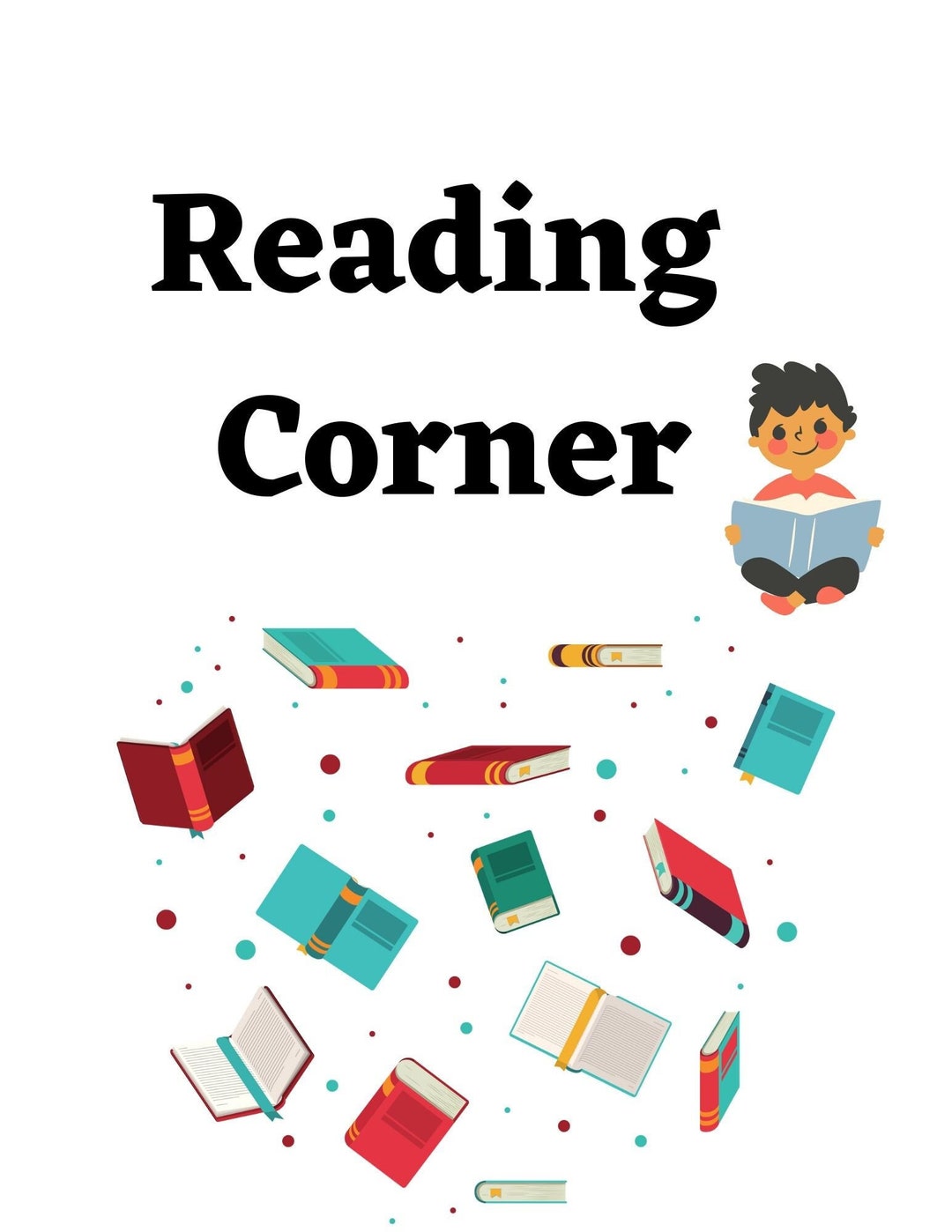 Reading Corner (digital, Printable) - Etsy