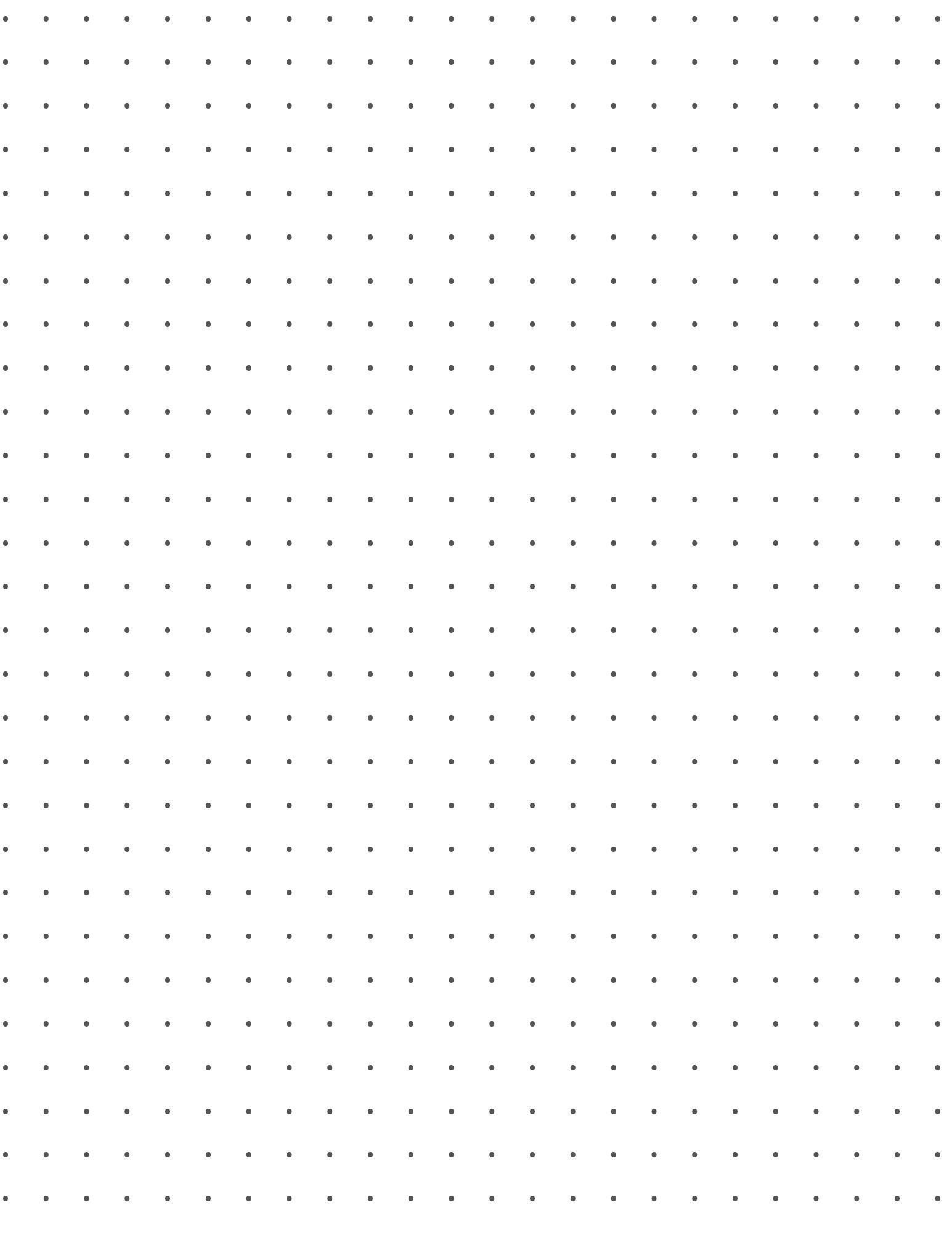 Simple Dotted Papers, 10 Pages, Math (digital, Printable) - Etsy