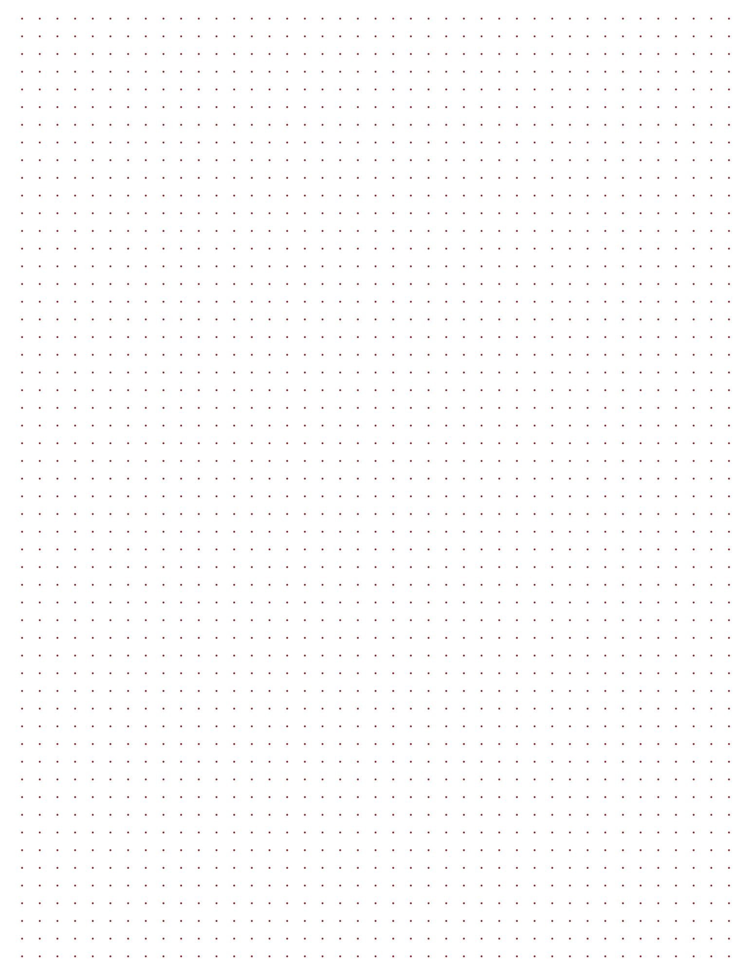 Dotted Grid Paper, 10 Pages (digital, Printable) - Etsy