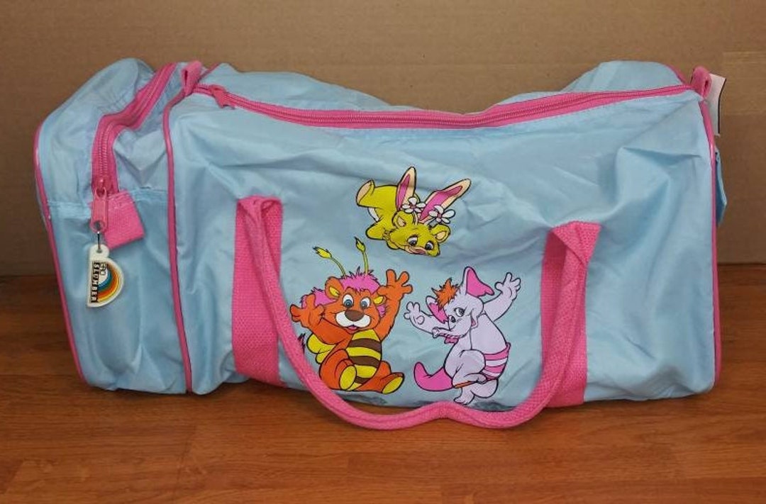 Vintage 1985 Walt Disney Wuzzles Tote Bag Duffle Bag Carry on Hasbro ...