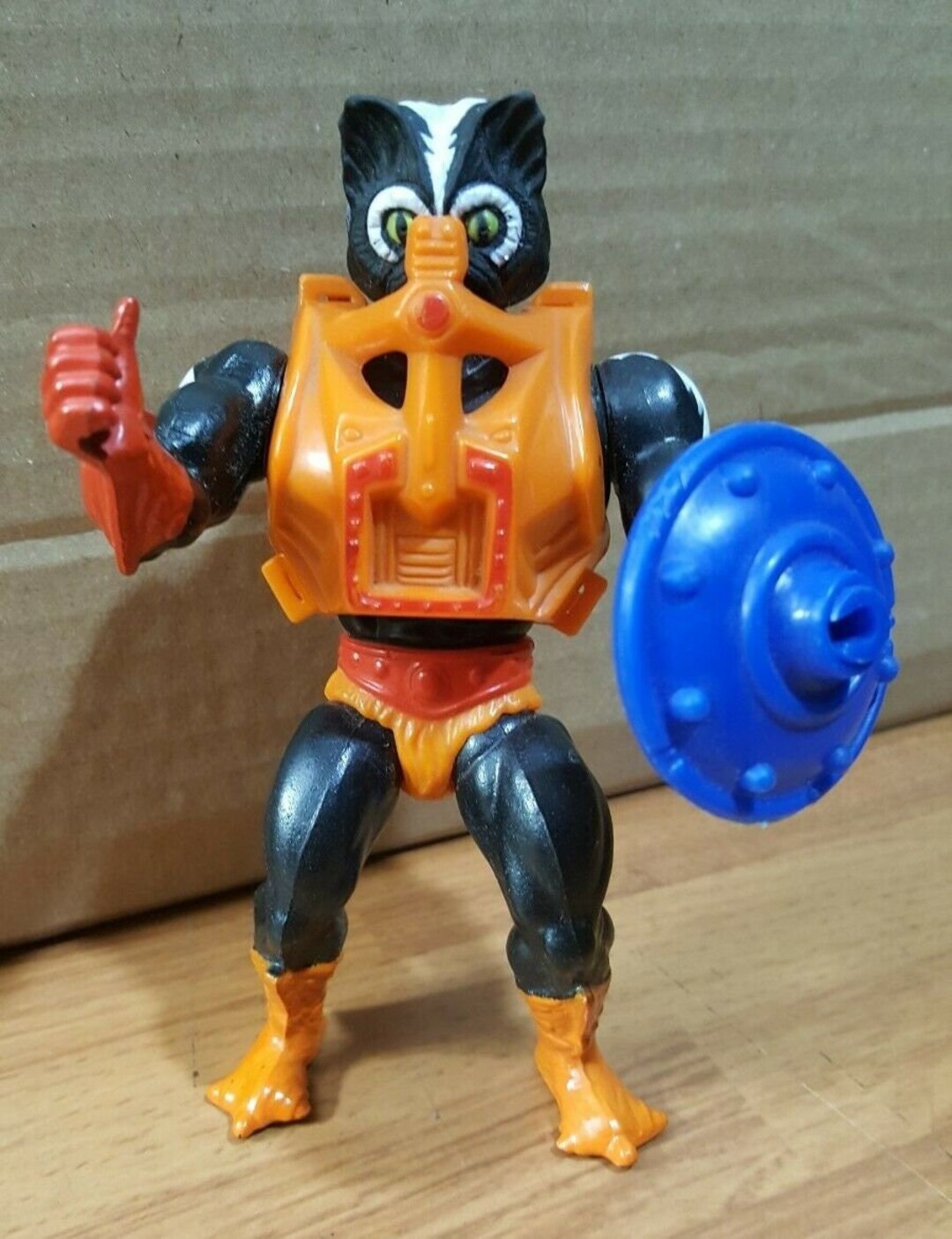 Vintage 1984 MOTU Masters of the Universe Stinkor Action Figure - 100% ...
