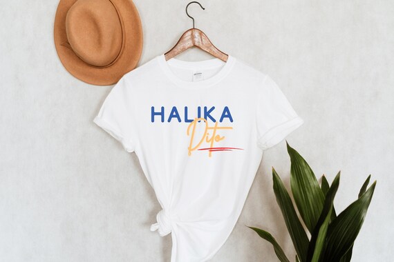 Halika Dito T-Shirt filipino Kleidung Tagalog Shirts - Etsy