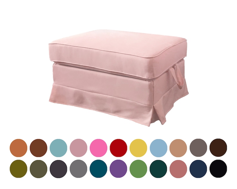 Ektorp Ottoman Cover, Custom Made Covers Fit Ektorp Ottoman,custom Made ...