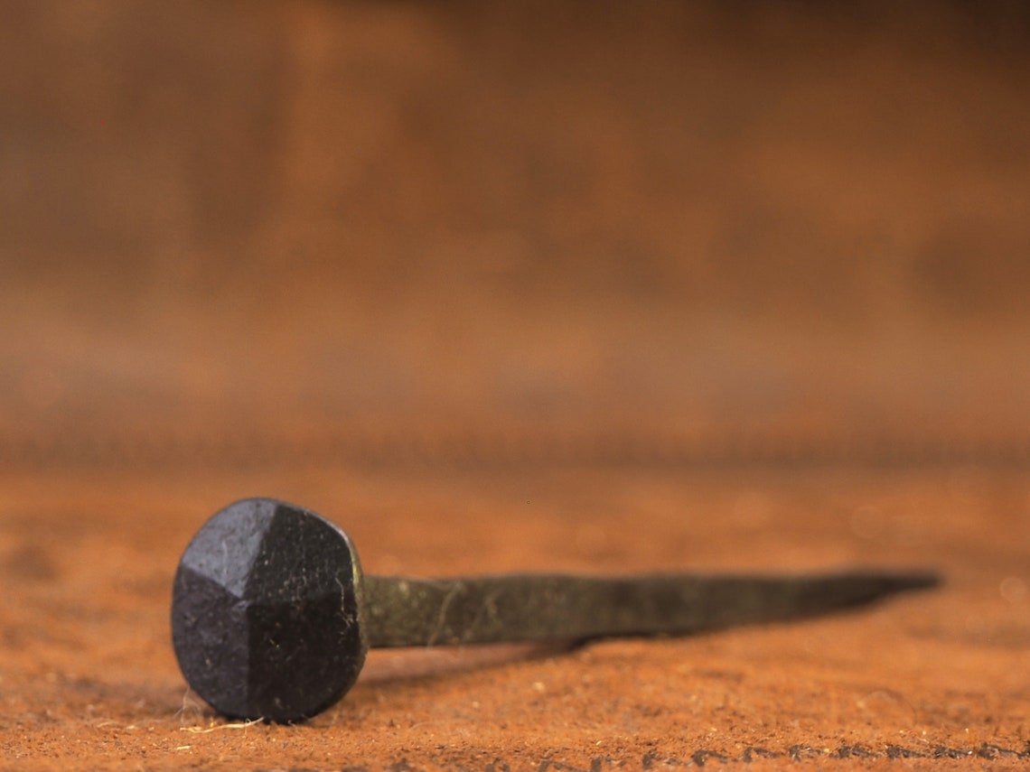 Hand Forged Nails. A Set of 5 Blacksmith Nails. - Etsy