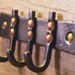 Hand Forged Iron Wall Hanger With Three Hooks, Key Hanger, Jewelry Rack ...