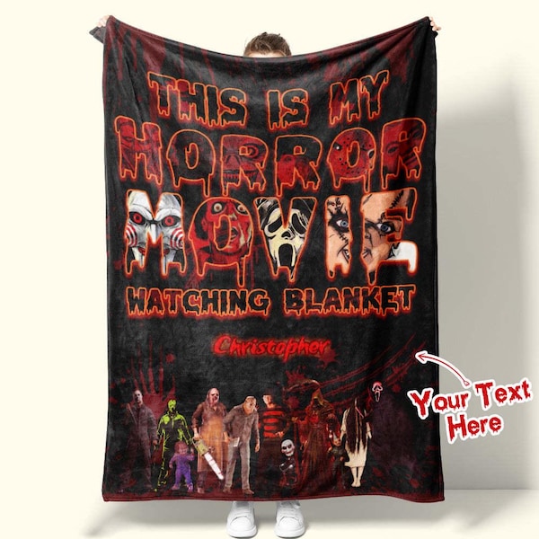 Horror Blanket - Etsy