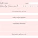 Pink Self Love Daily Journal Printable Page Blank Self Love Journal ...