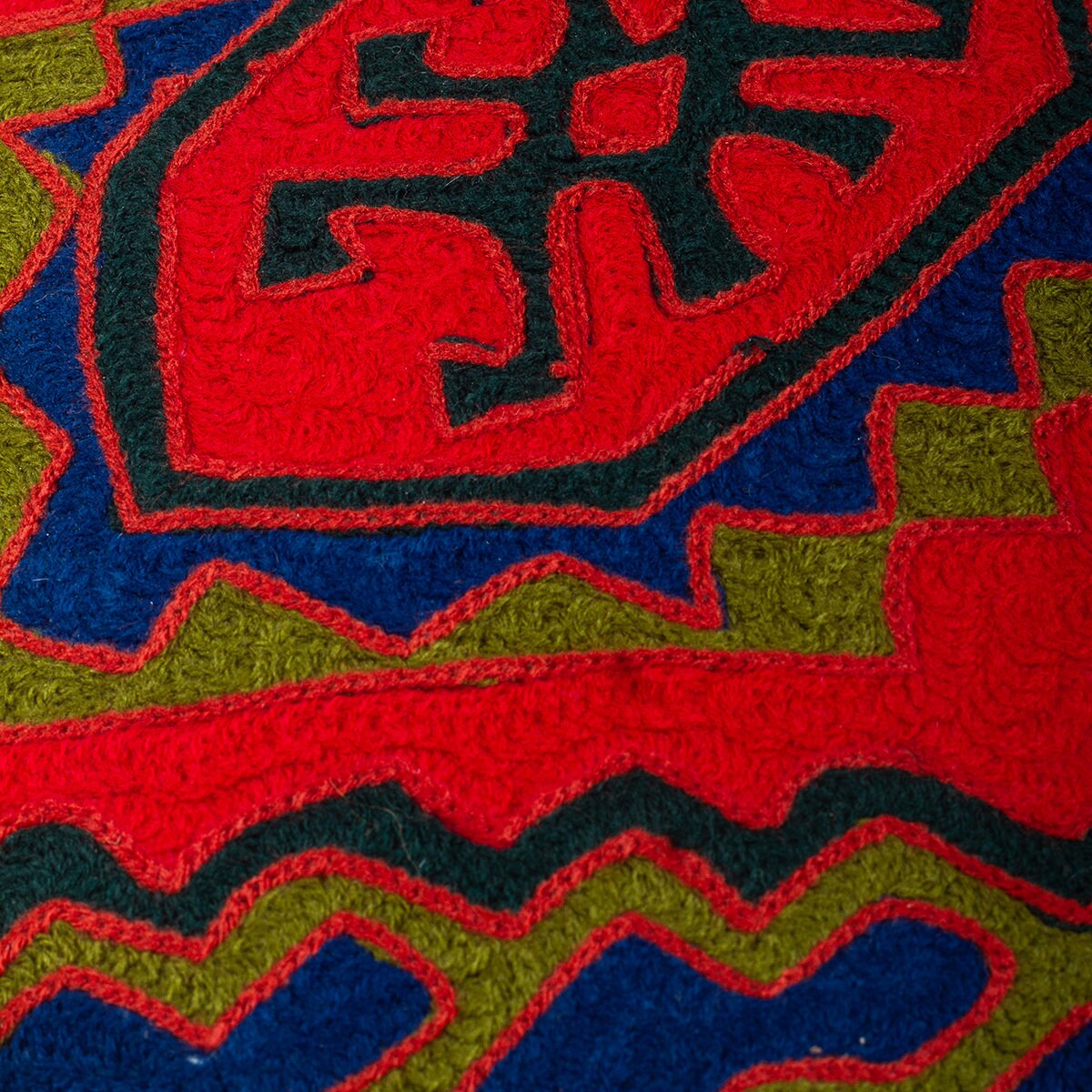 The Shiraz Hand-Embroidered Chain Stitch Custom Colors Sizes | Etsy