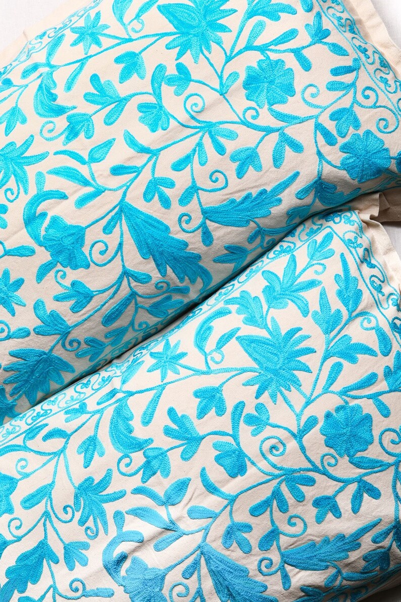 The Attraction Hand-embroidered Cotton Linen Customizable | Etsy