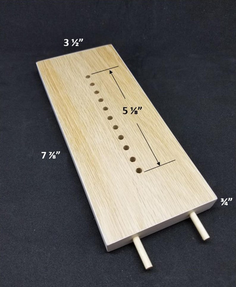 Crafter's Wide Ribbon Bow Maker, Wooden, Crafter’s Tool, Easy to Use ...