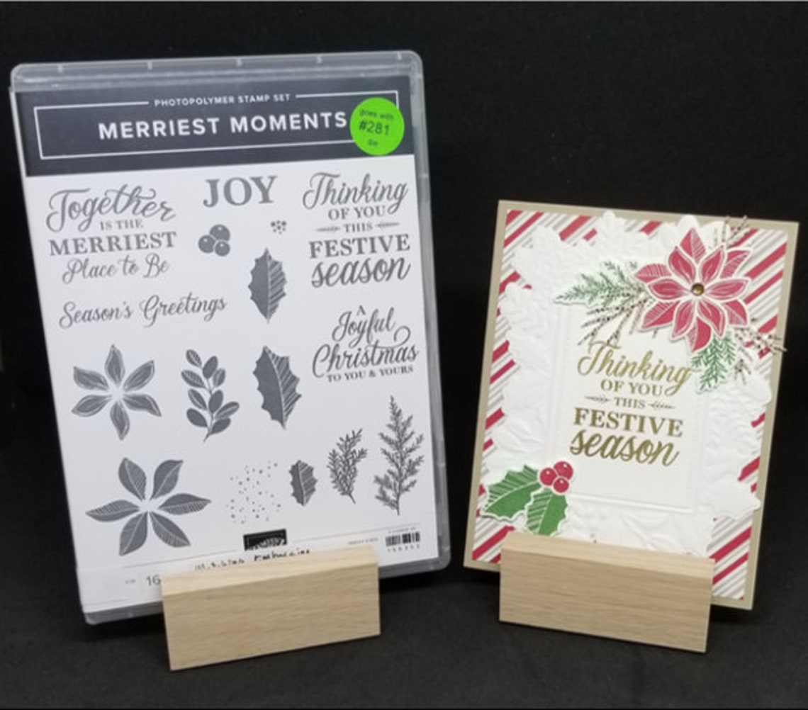 Craft Display Stand Brochure Holder Card Display Stamp Set - Etsy