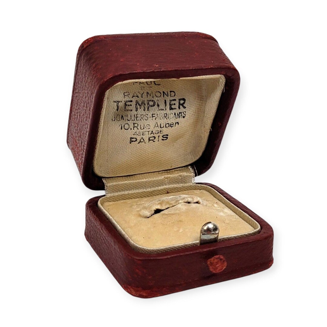 PAUL & RAYMOND TEMPLIER 1930s Leather Jewelry Case (box Only) - Etsy