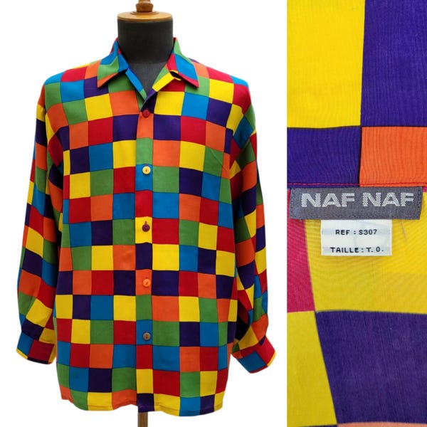 90s Naf Naf Clothing - Etsy UK