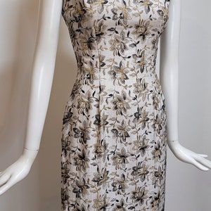 PIERRE BALMAIN FLORILÈGE Vintage 1960s Cocktail Dress - Etsy