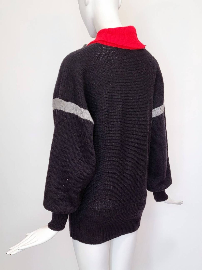 CLAUDE MONTANA (attributed To) Vintage 1980s Knitted Wool Sweater - Etsy