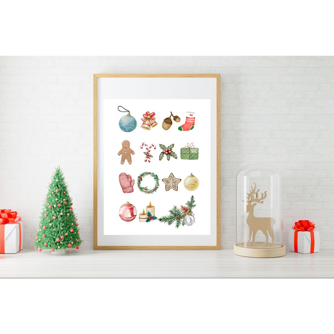 Classic Christmas Prints 8 Christmas Printables Christmas - Etsy