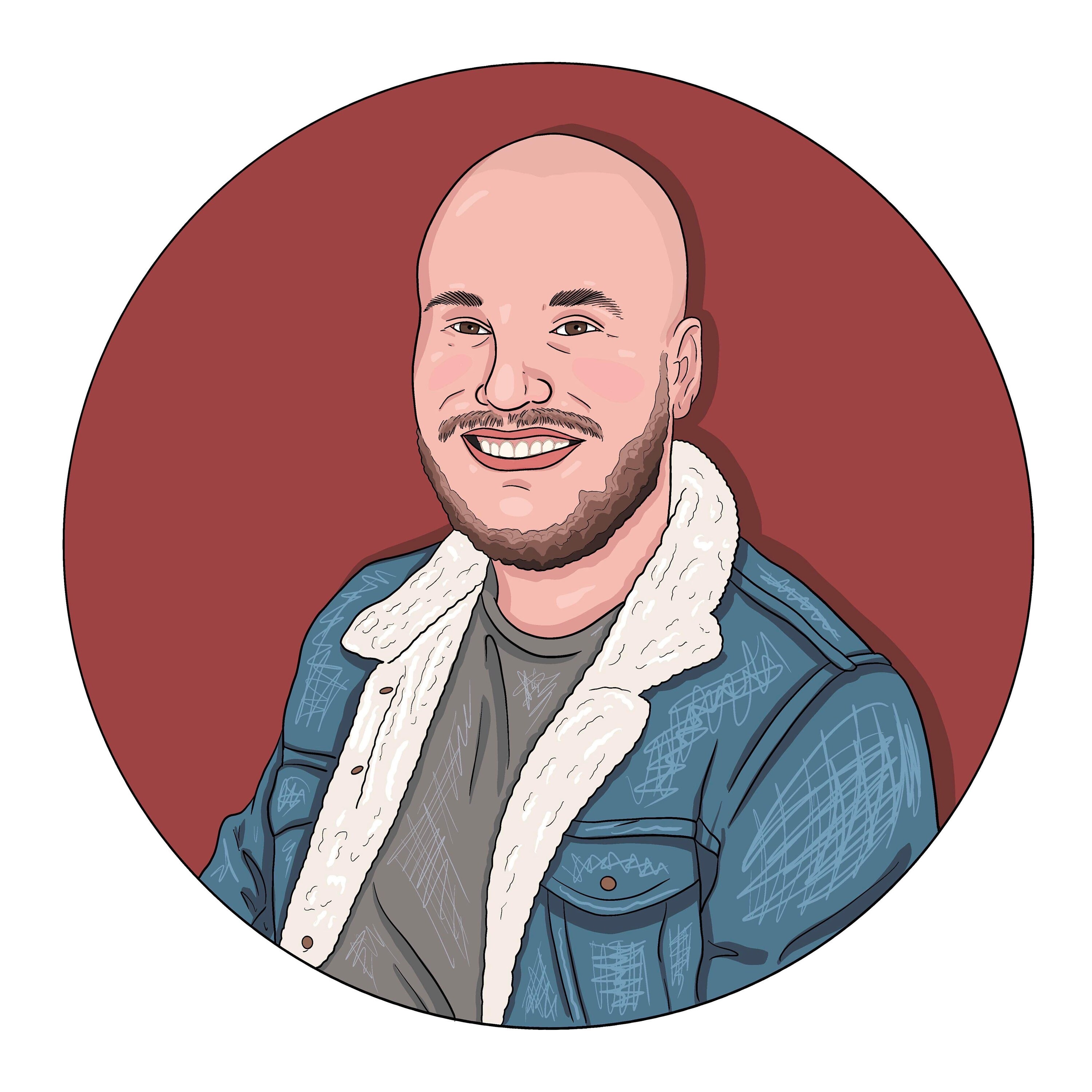 Avatar Portrait Drawing Logo Design Profile Picture Design Custom ...