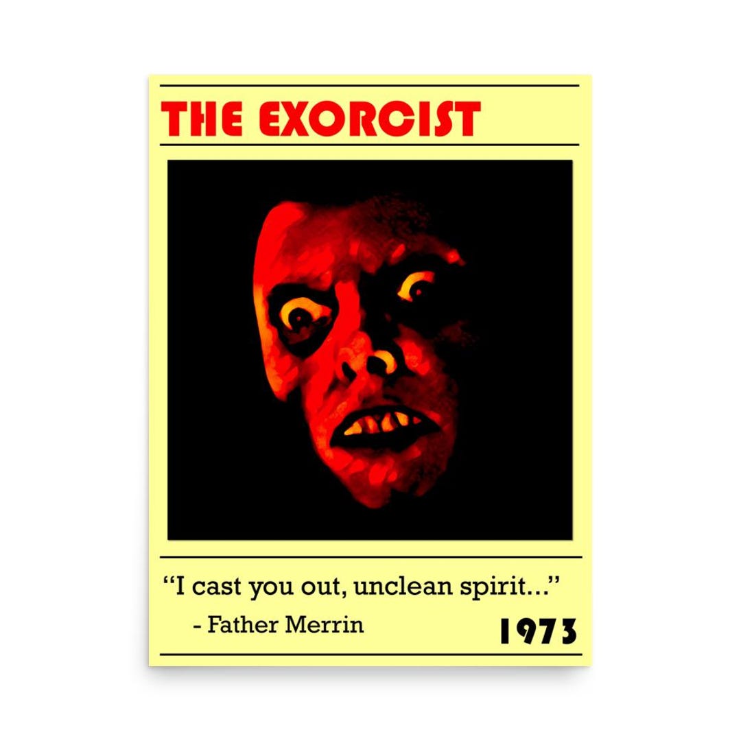 The Exorcist - 18" X 24" LIMITED EDITION Print - Etsy
