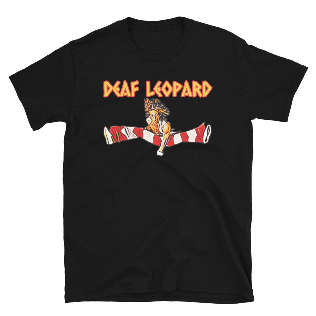 MISSPELLED JOKE (david Lee Roth X Def Leppard) Funny Shirt, Sarcastic ...