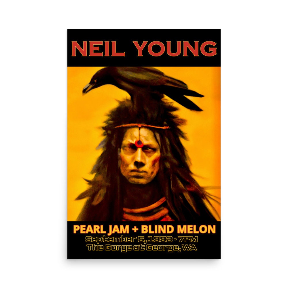 LIMITED EDITION Vintage Concert Poster Only 100 Copies - Etsy