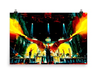Rammstein Posters Wall Art - Etsy
