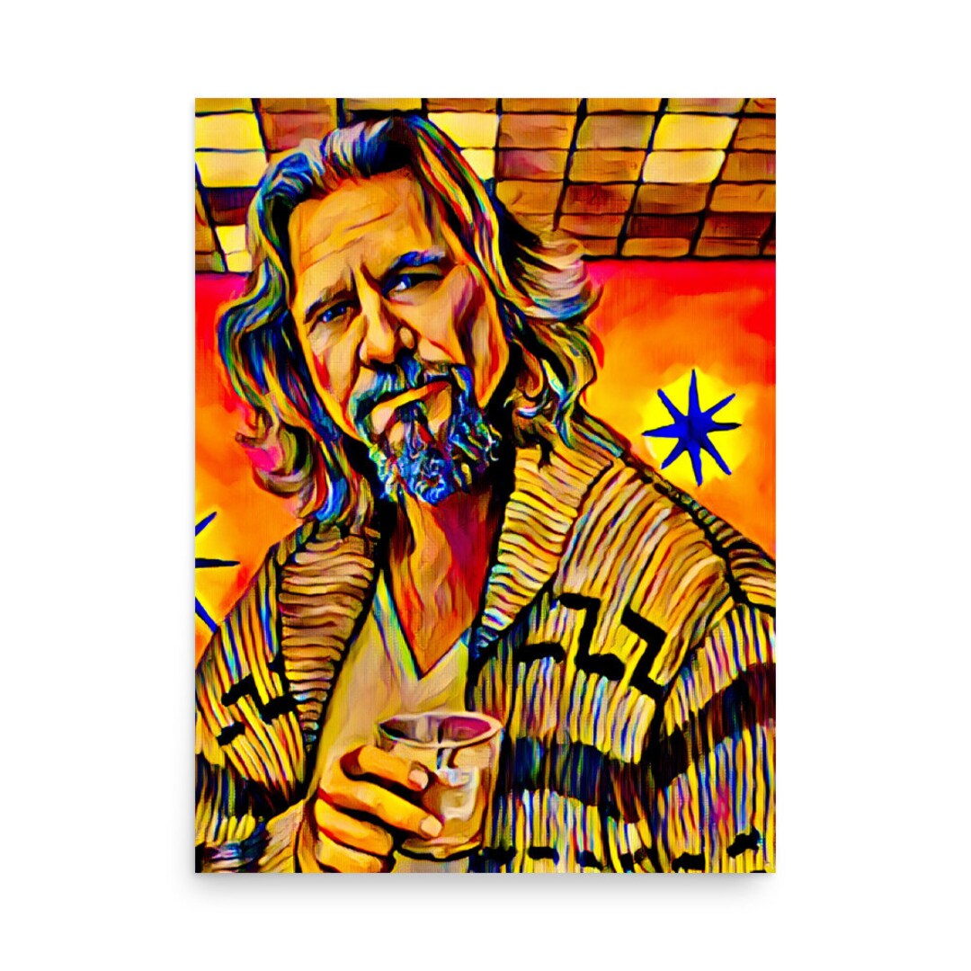 LIMITED EDITION PRINT - the Dude / Big Lebowski - Etsy