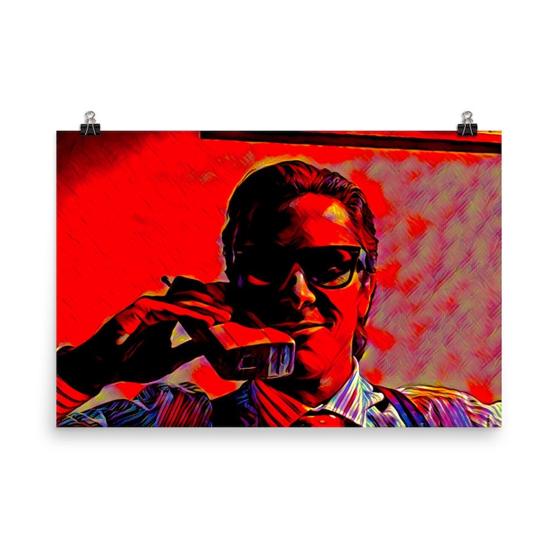 American Psycho Poster - Etsy