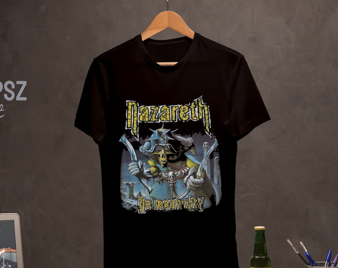 Flag: Nazareth 'no Mean City' Official Textile Flag. Album Cover ...