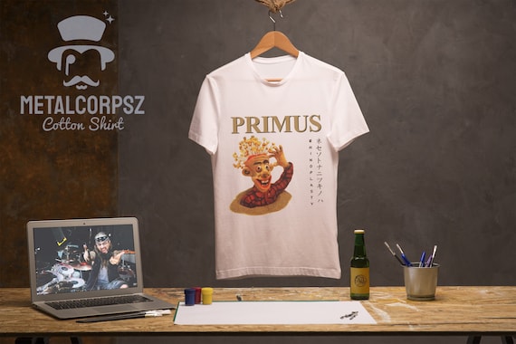 Primus Rhinoplasty blanco Concert Camisa Heavy Metal Banda | Etsy