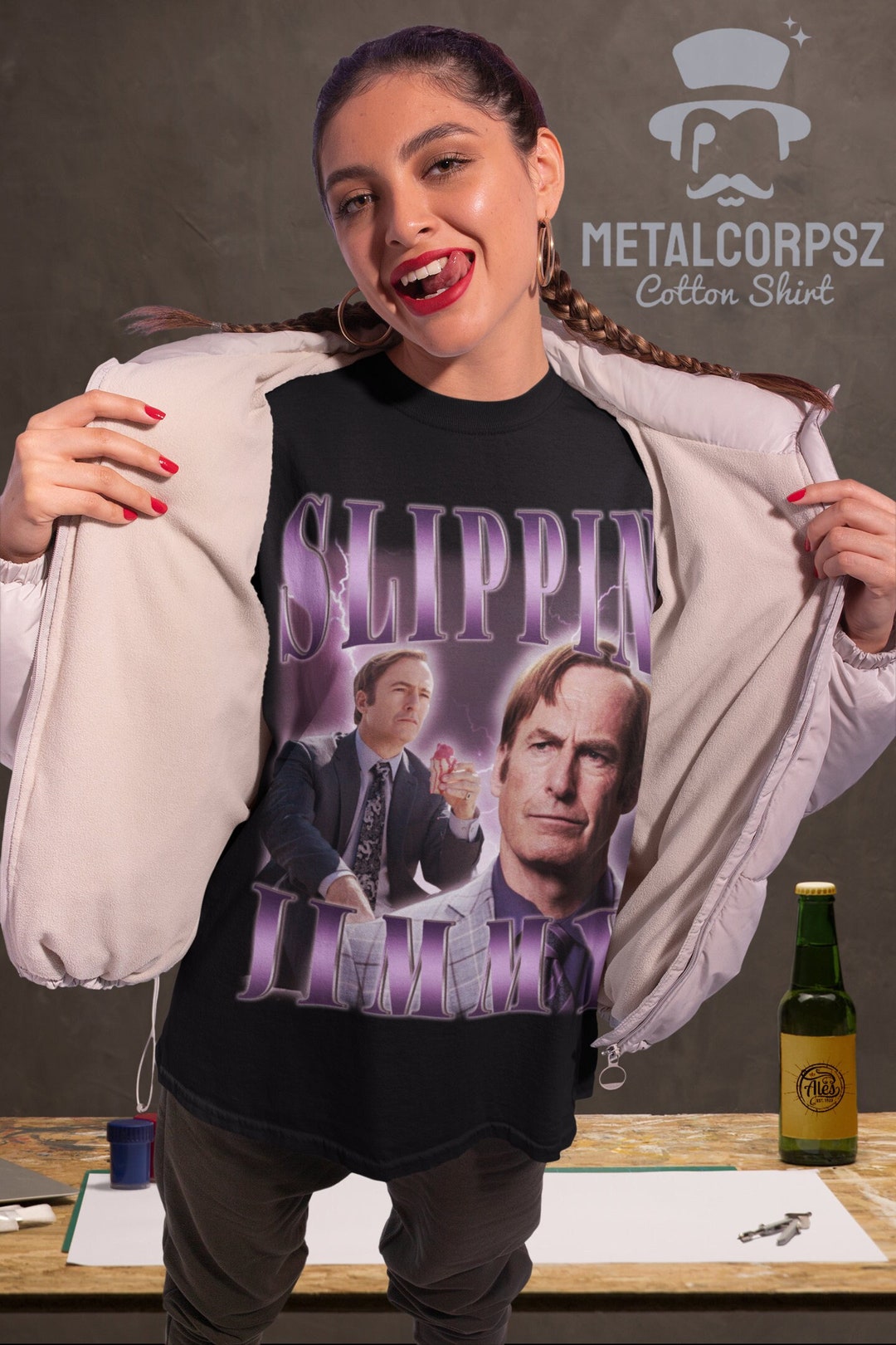 Slippin' Jimmy Vintage Shirt, Slippin' Jimmy Scream Inspired 90' Tshirt ...