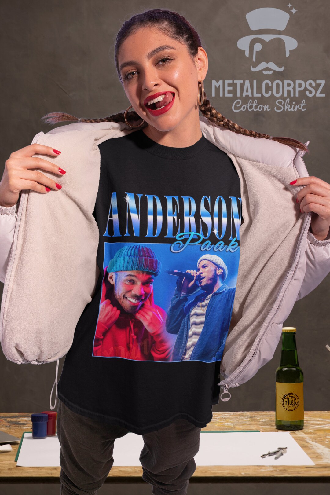 Anderson Paak Concert Shirt, Anderson Paak Hip Hop Rapper Tshirt ...