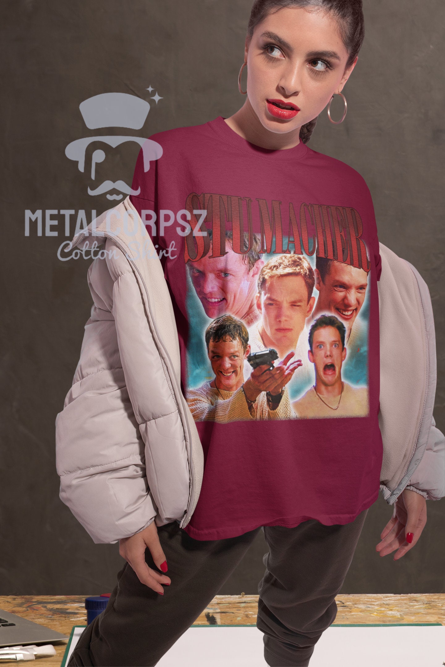 Stu Macher Vintage Shirt, Stuart Macher Horror Scream Inspired 90 ...