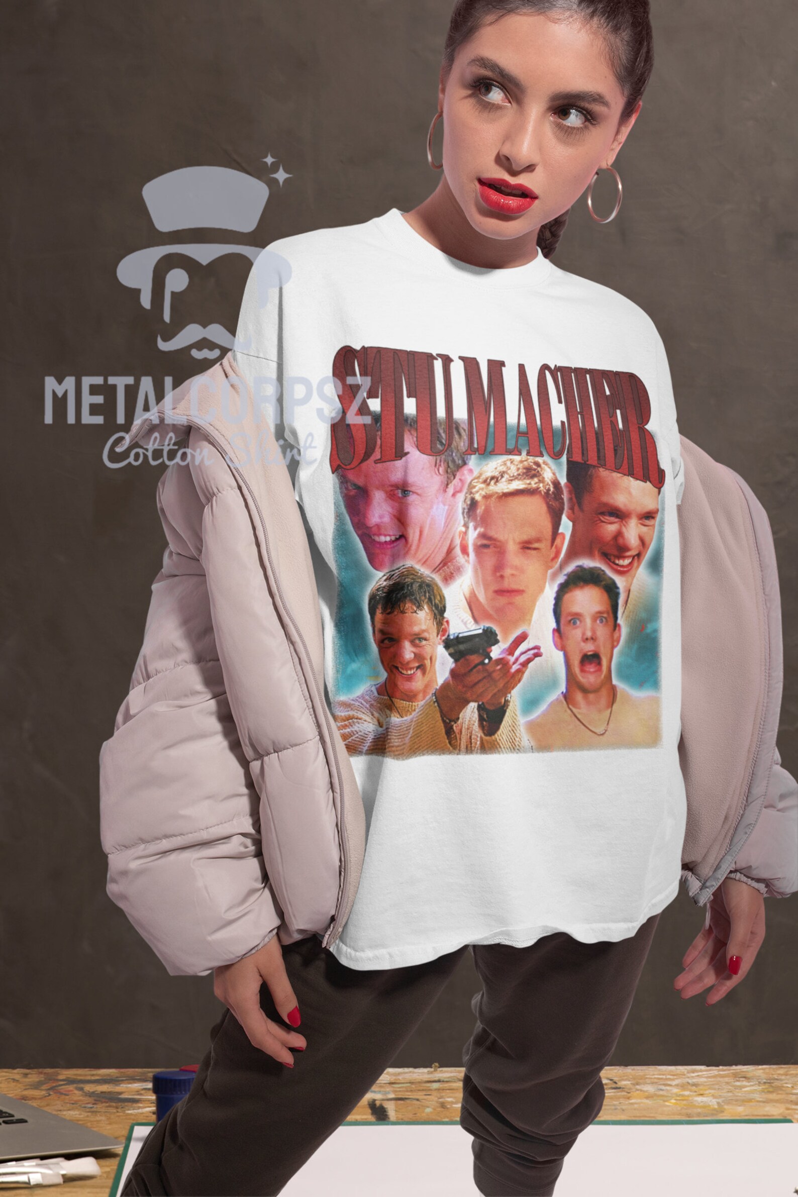 Stu Macher Vintage Shirt, Stuart Macher Horror Scream Inspired 90 ...