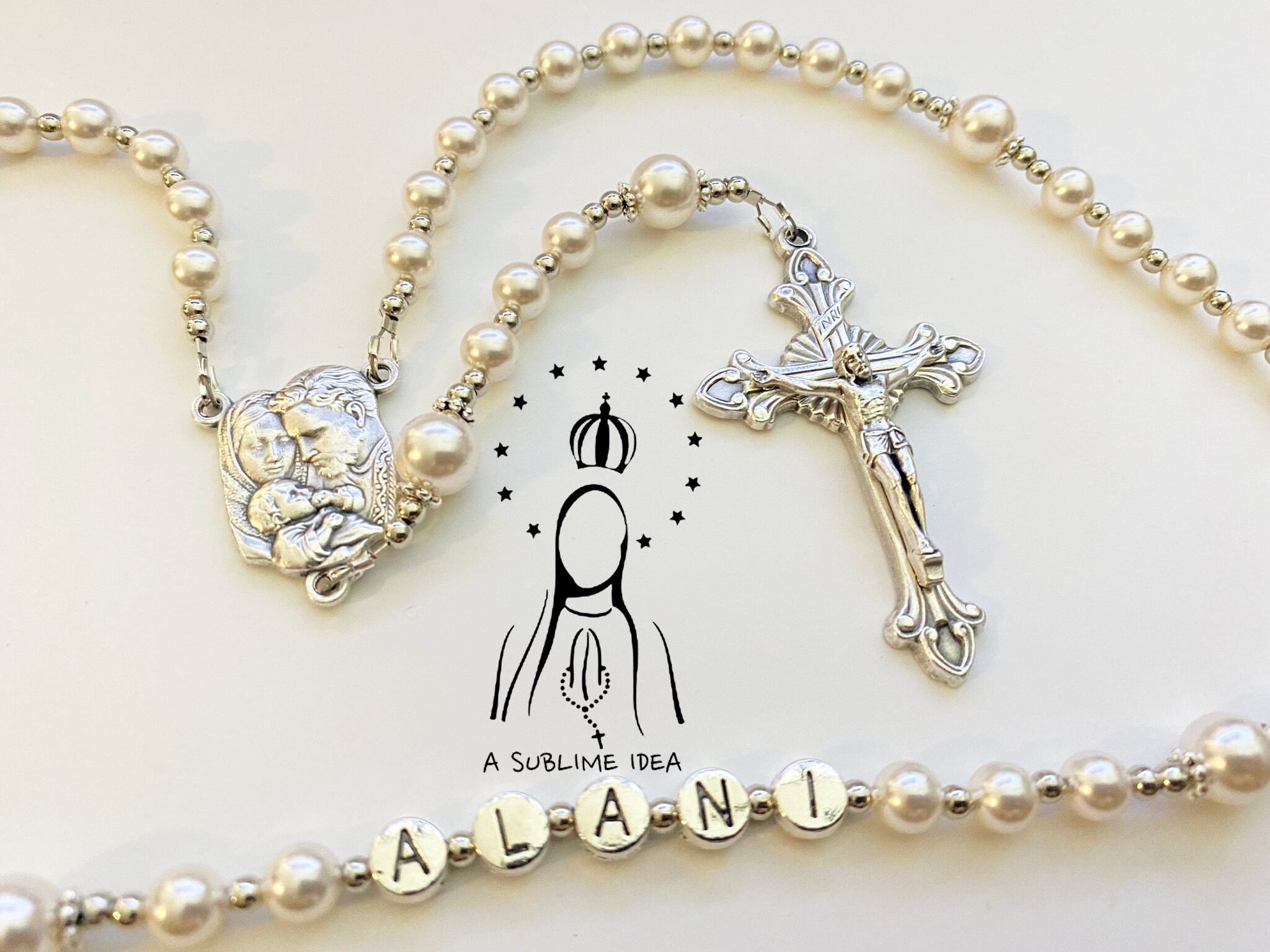Personalized Rosary Custom Rosary Handmade Rosary - Etsy