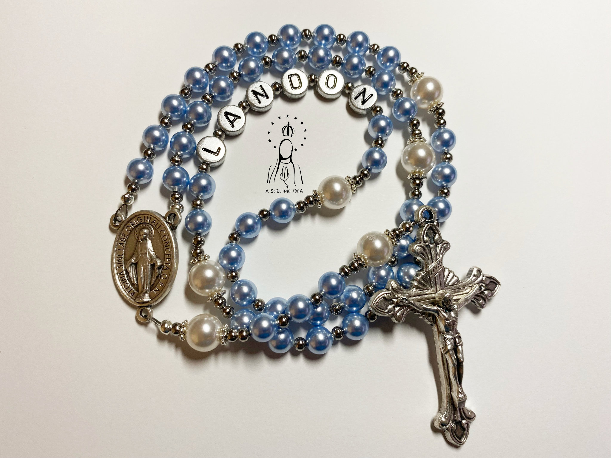 Personalized Rosary Custom Rosary Handmade Rosary - Etsy