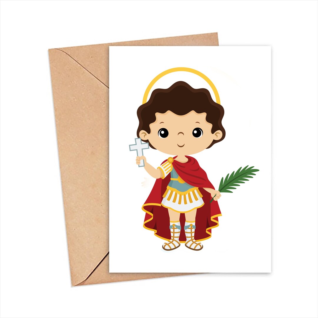 Religious Card | St Expeditus | Catholic Card - Etsy