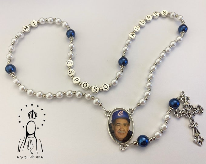 Personalized Rosary Custom Rosary Baptism Rosary First Communion Rosary ...