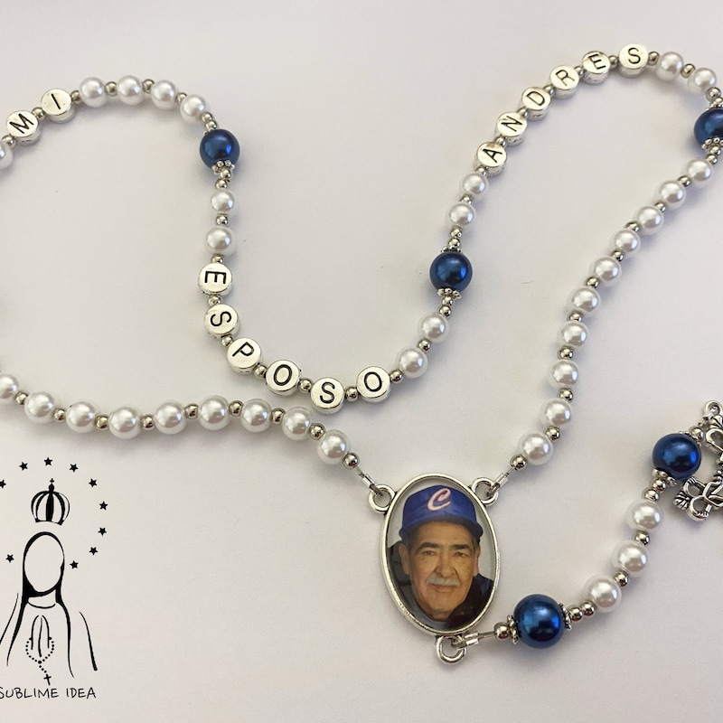 Custom Rosary in Memorial - Etsy