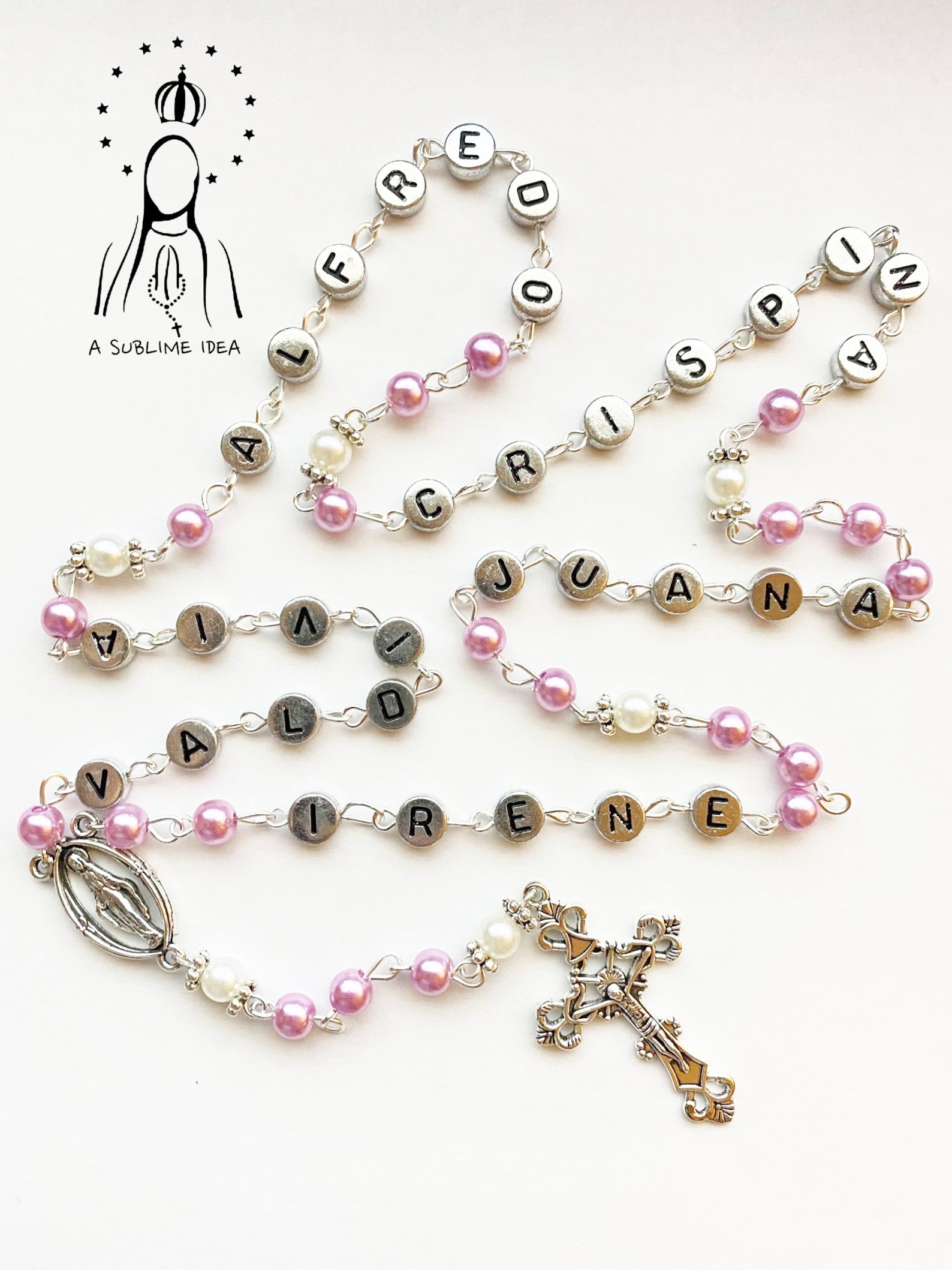 Custom Rosary Handmade Rosary Personalized Rosary Pearl | Etsy