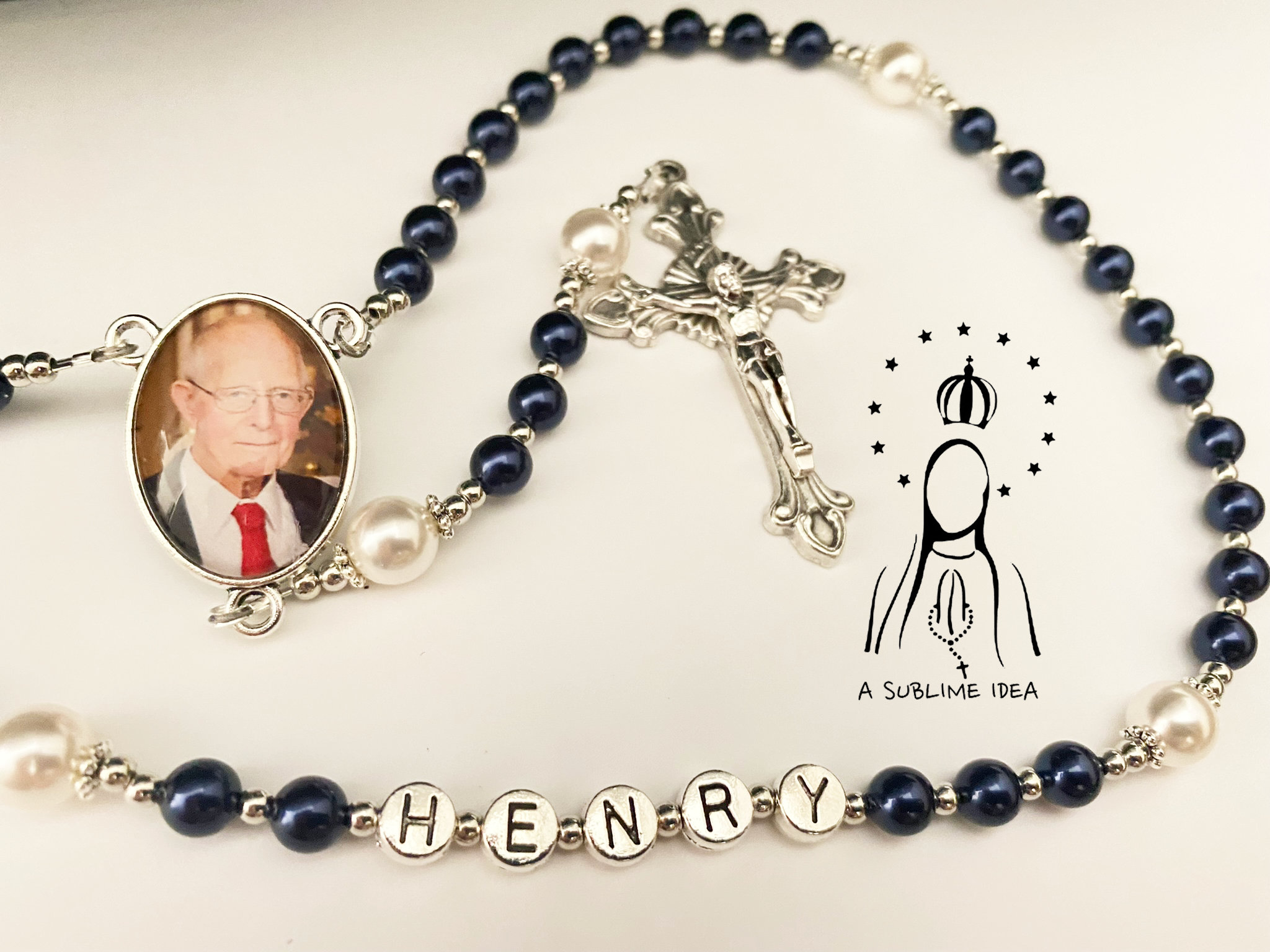 Personalized Rosary Custom Rosary Handmade Rosary - Etsy
