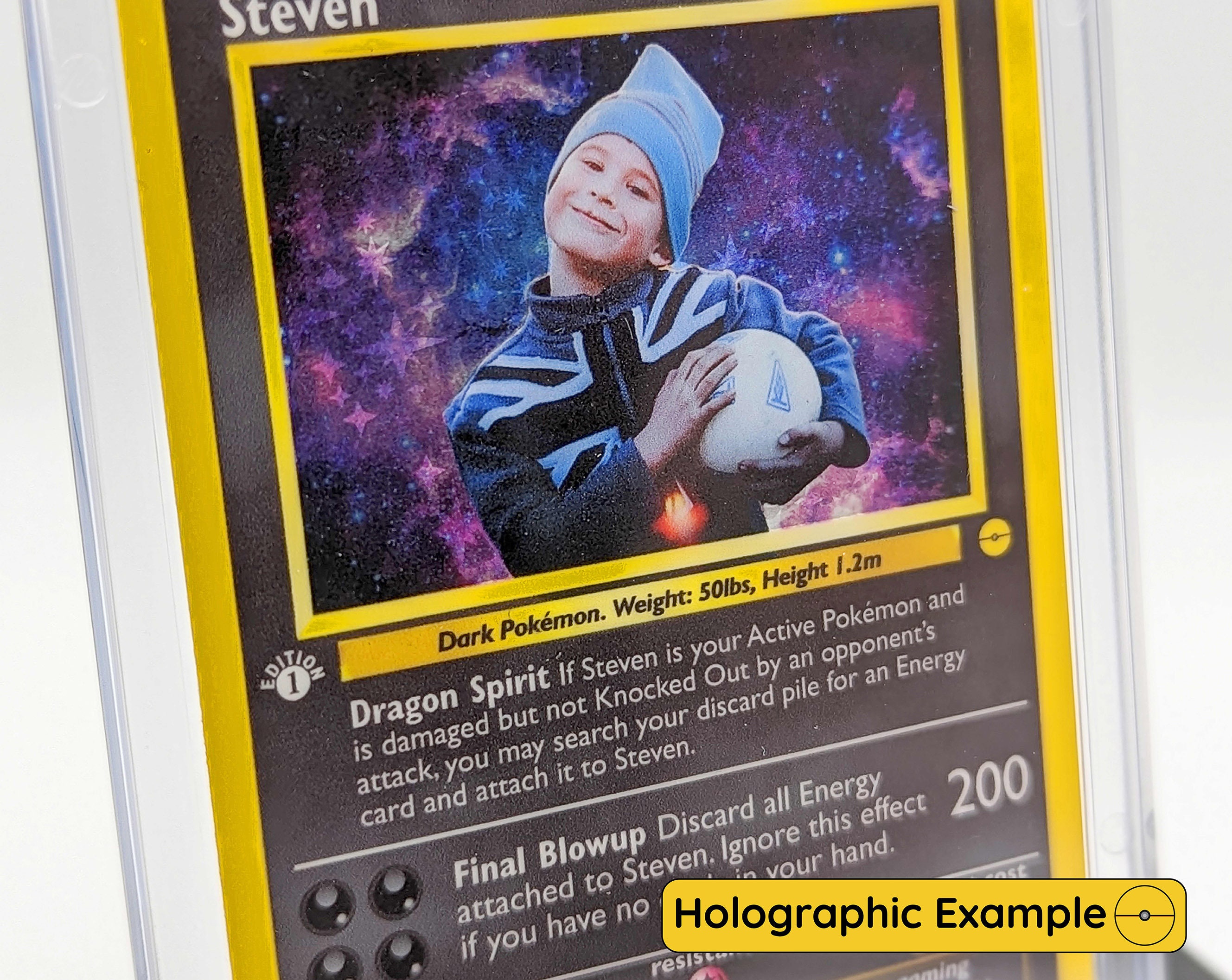 Steve Pokemon Card