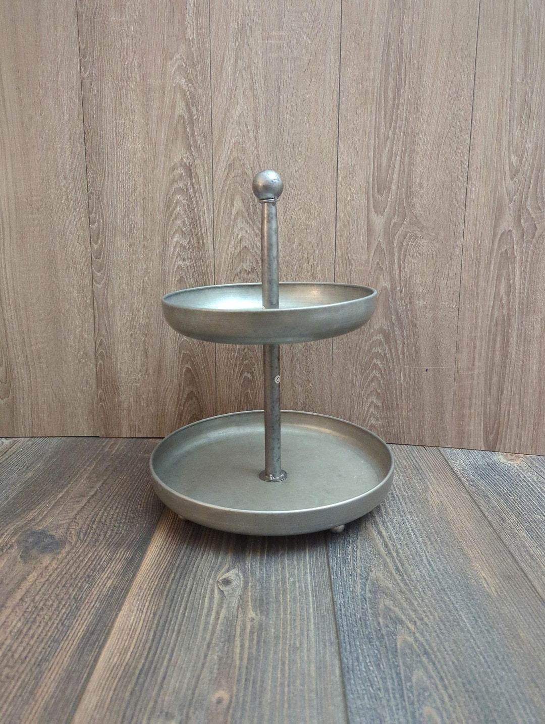 Metal Tier Tray | Metal Tiered Tray | Two Tiered | Kitchen Decor ...
