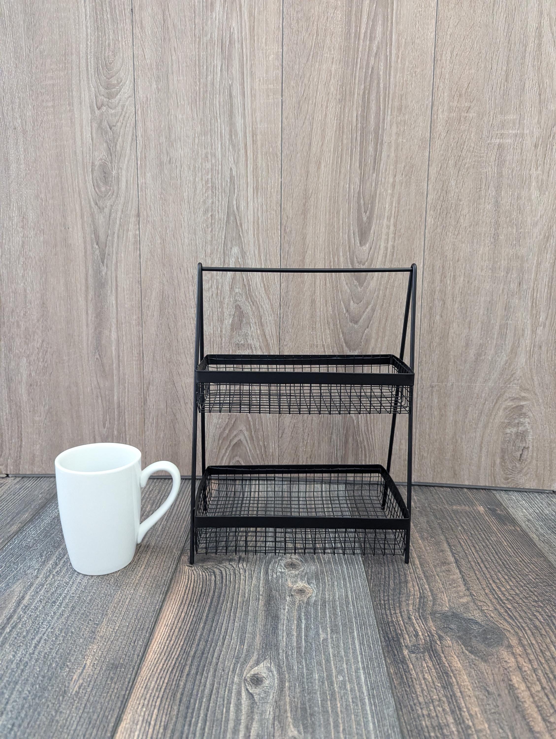 Tier Tray | Black Metal Tier Tray | Tiered Tray | Kitchen Decor ...