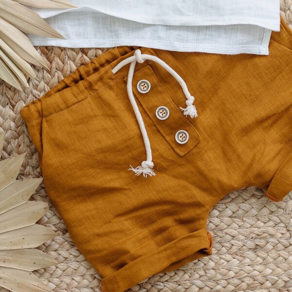 Linen Baby Clothes - Etsy