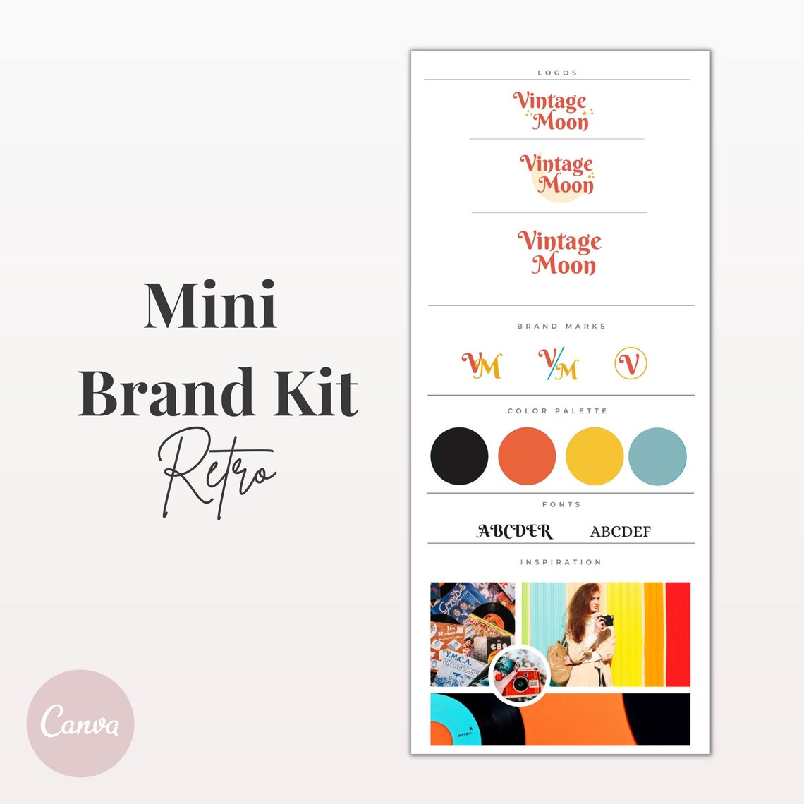 Brand Kit, Custom Brand, Brand Identity Kit, Branding Package, Branding ...