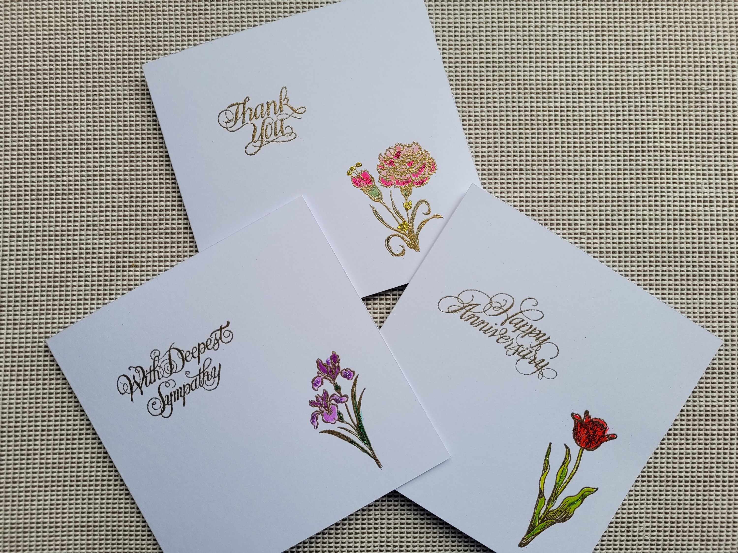 Card Assorted Messages Floral - Etsy UK