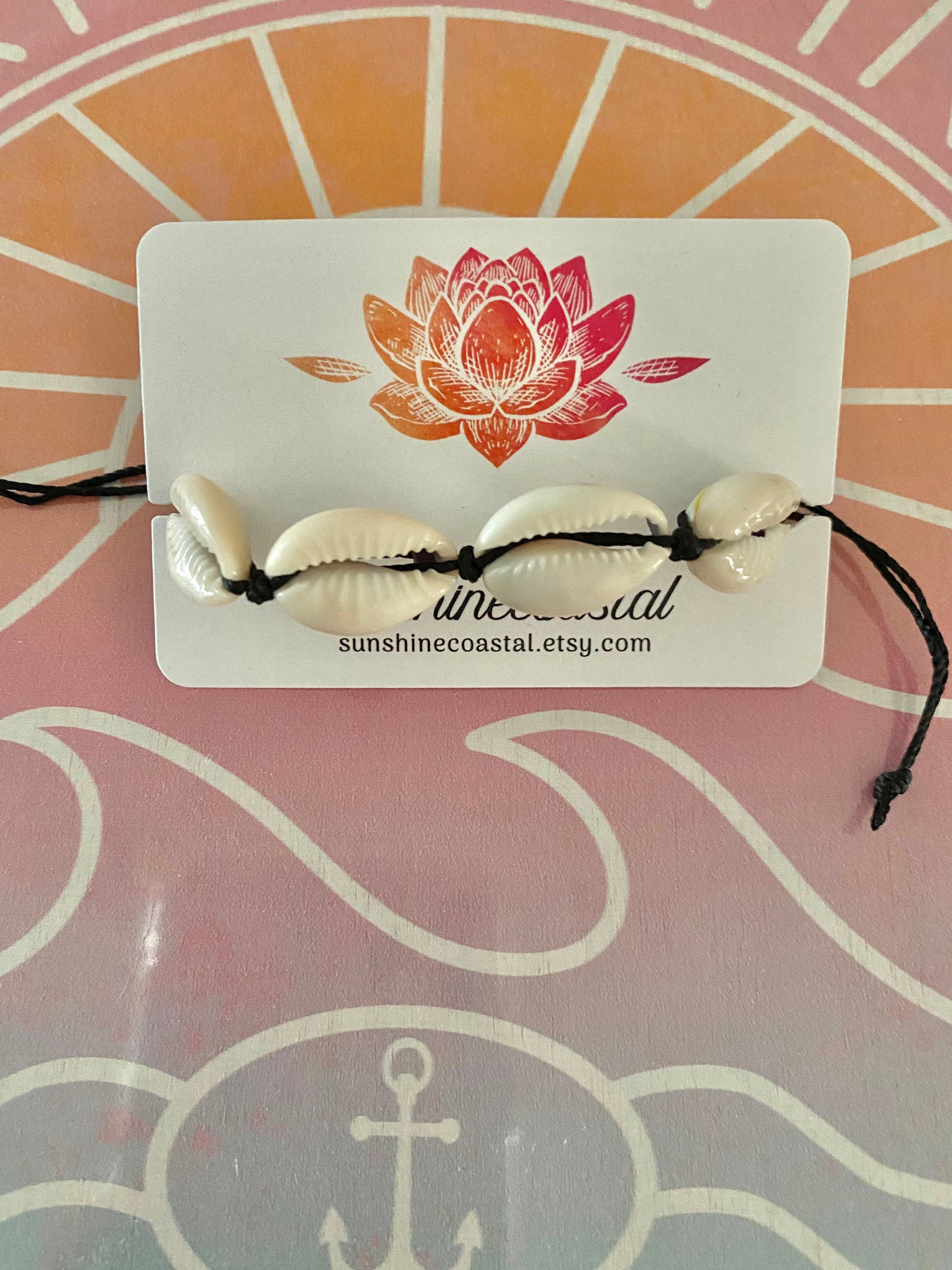 Cowrie Shell Bracelet | Vsco Girl Shell Bracelets - Etsy