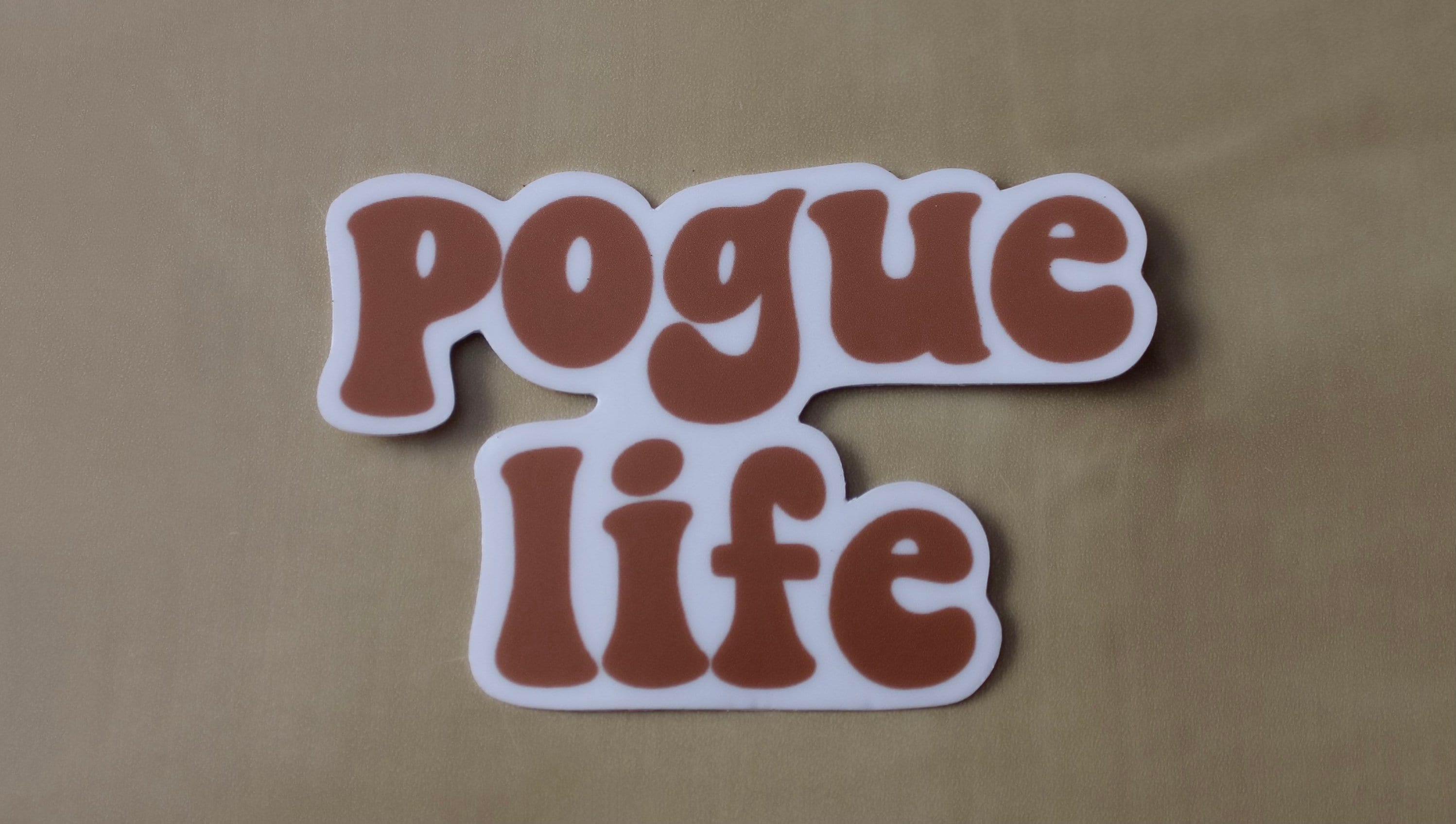 Pogue Life Sticker | Outer Banks Sticker - Etsy