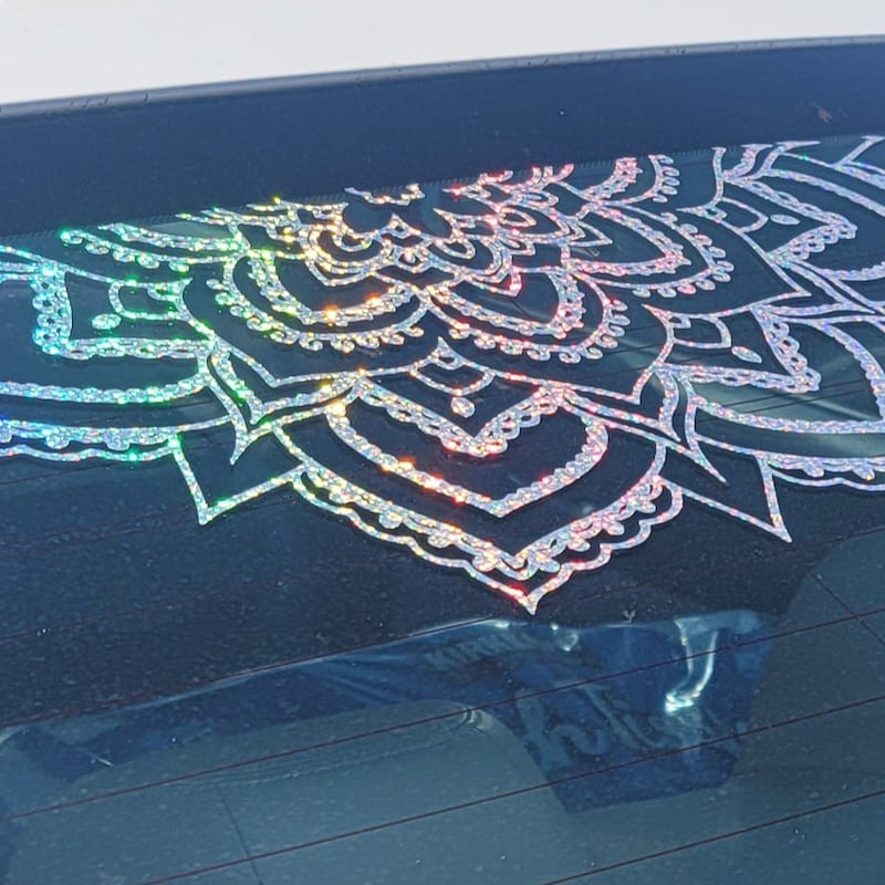 Car Decal Mandala - Etsy