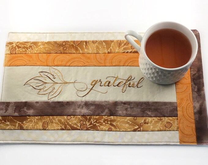 Fall Autumn Coffee Tea Mug Rug Table Top Decoration Pattern / KIT With ...